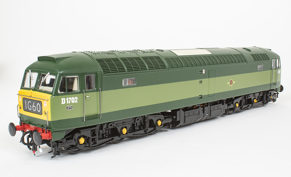 4820 MR Heljan Class 48 Diesel D1702 BR Two-Tone Green SYP