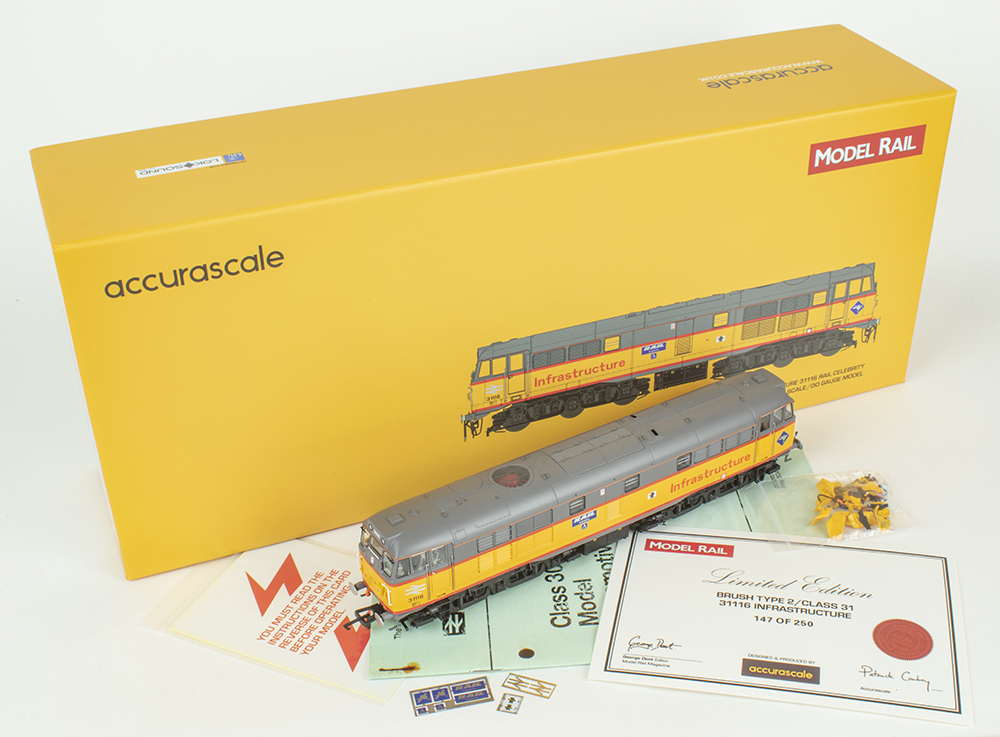 ACC2836 MR Accurascale Class 31 Diesel 31 116 Rail Celebrity