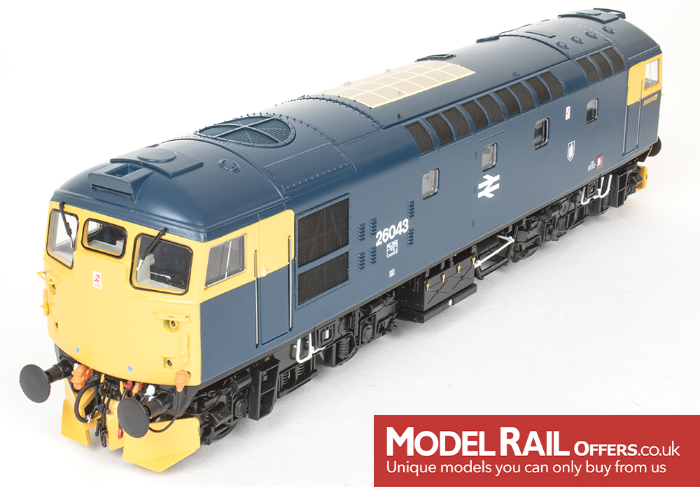 2647 MR Heljan Class 26/1 Diesel Locomotive 26 043 BR Blue