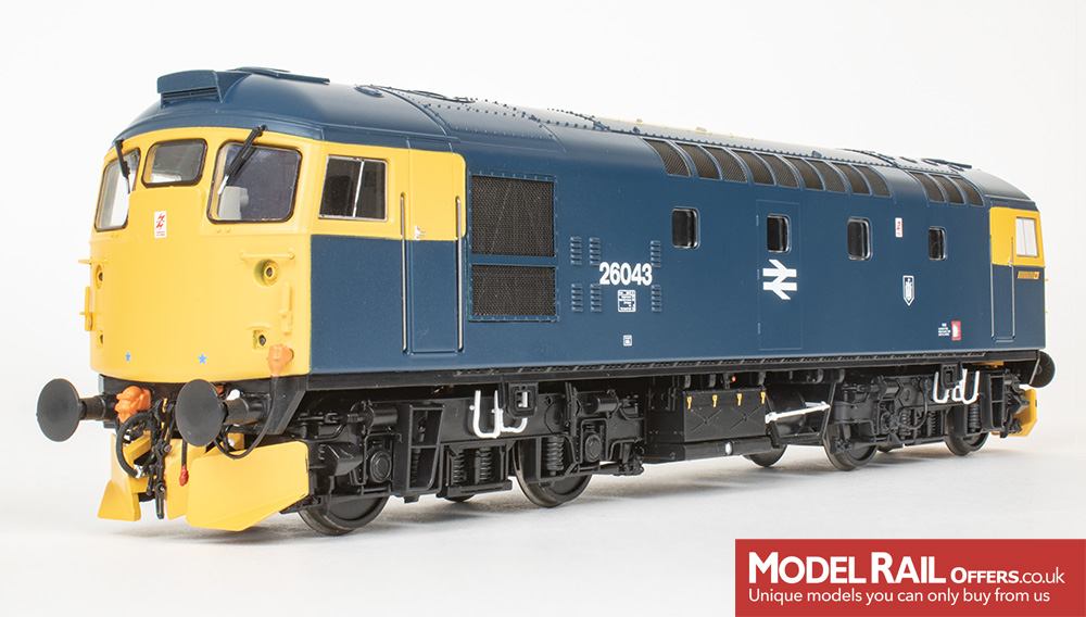 2647 MR Heljan Class 26/1 Diesel Locomotive 26 043 BR Blue