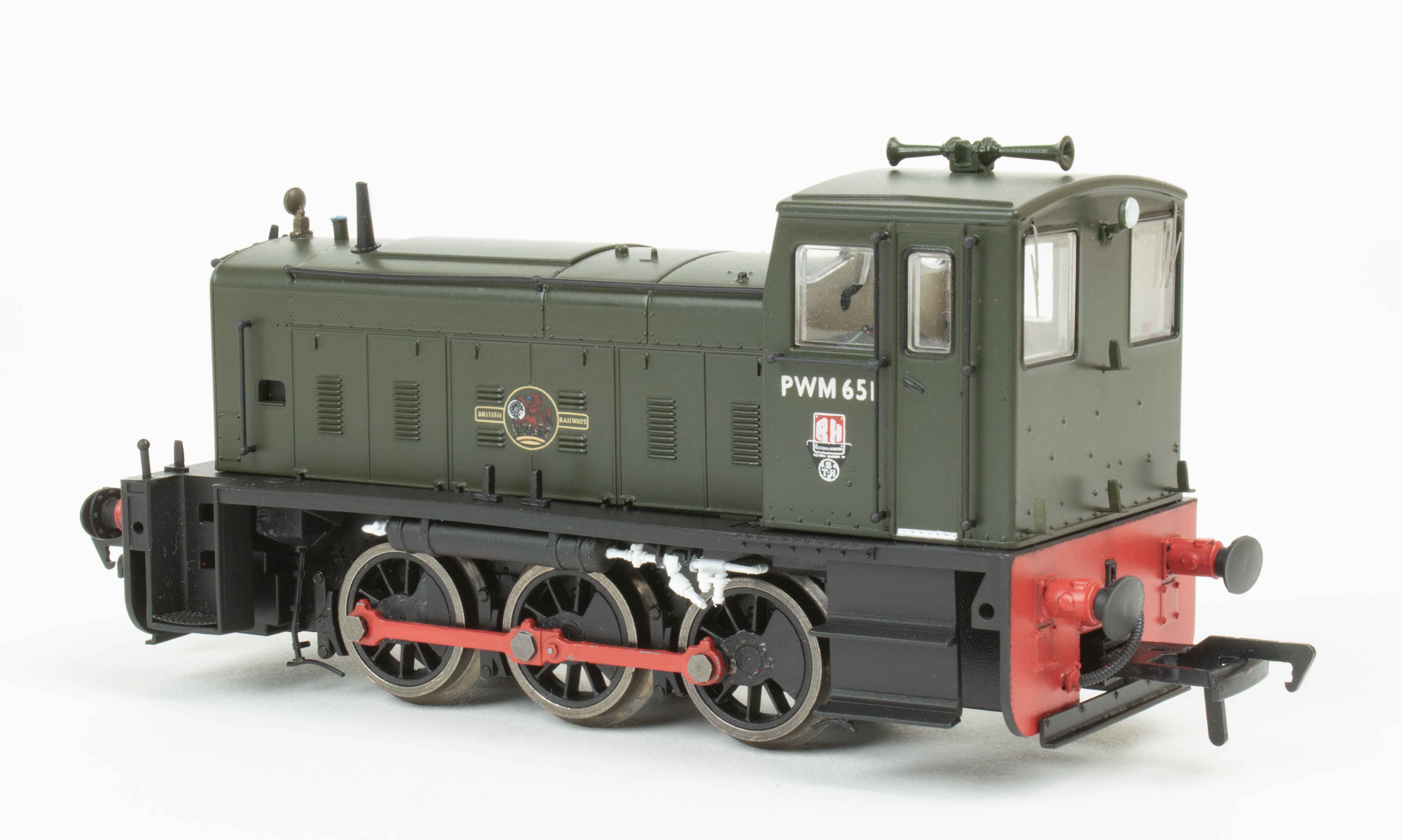 MR-400A Heljan Ruston 165DE PWM Diesel - PWM651 - BR Green