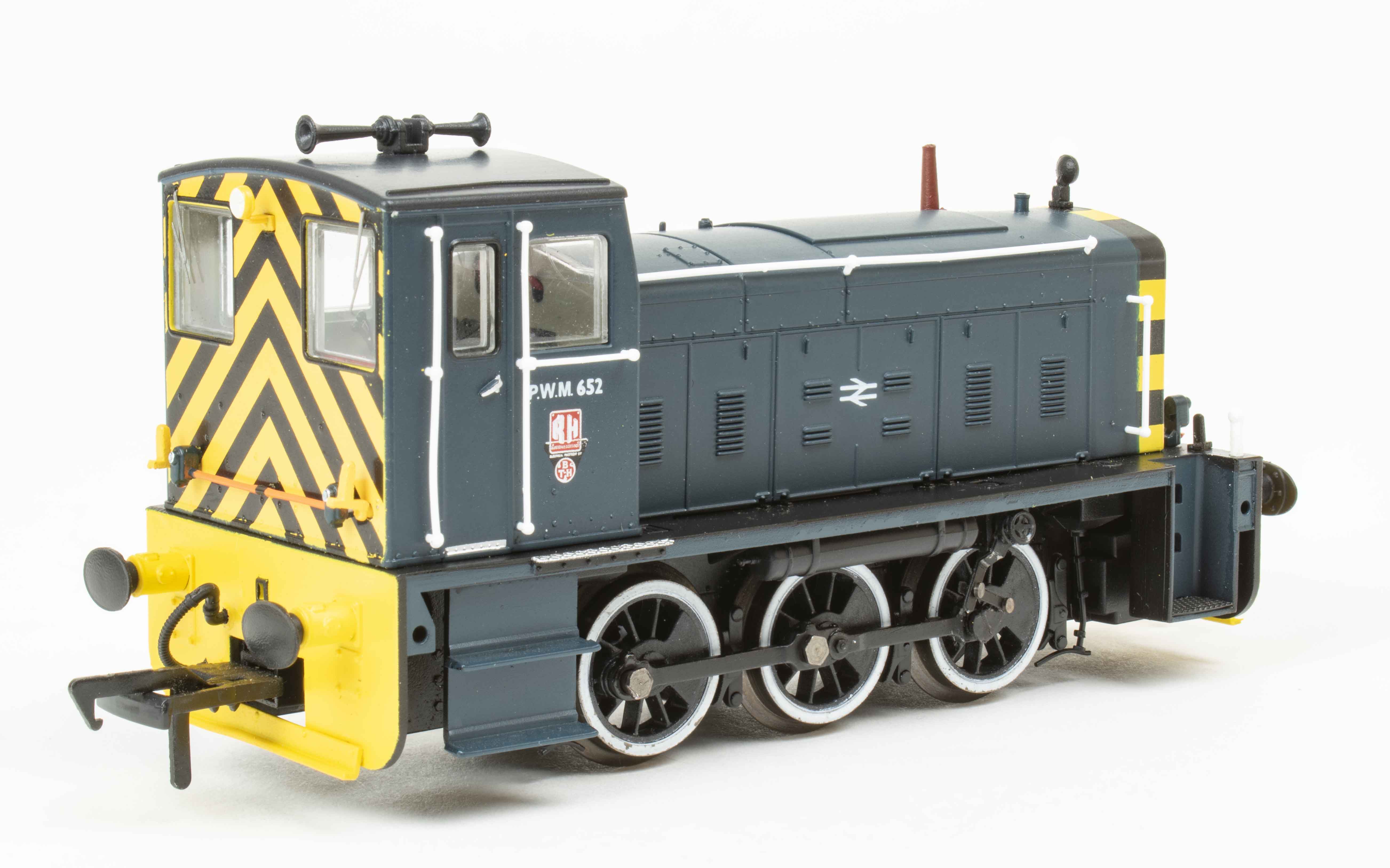 MR-404 Heljan Ruston 165DE PWM Diesel - PWM652 - BR Blue - Era 7