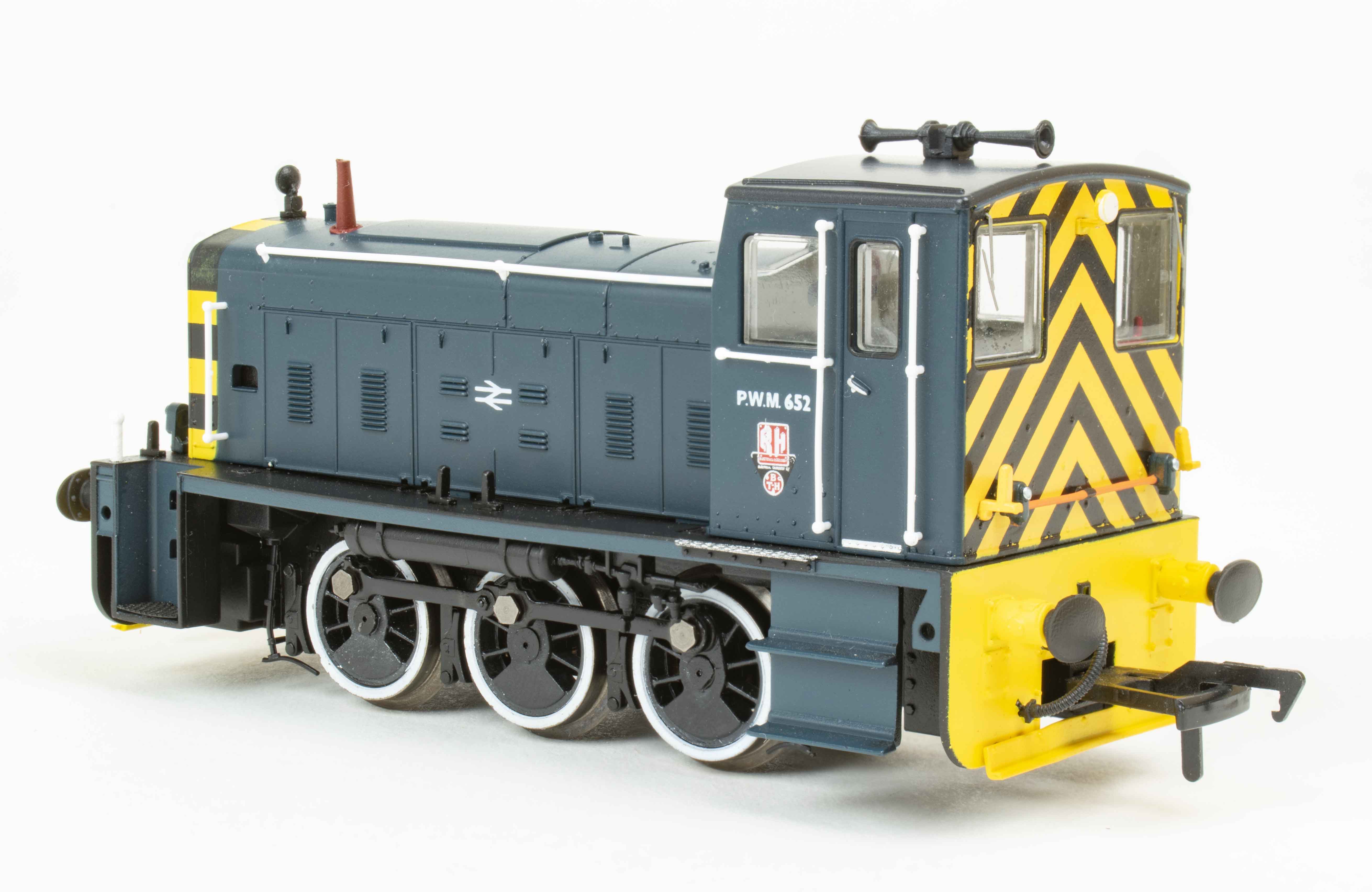 MR-404 Heljan Ruston 165DE PWM Diesel - PWM652 - BR Blue - Era 7